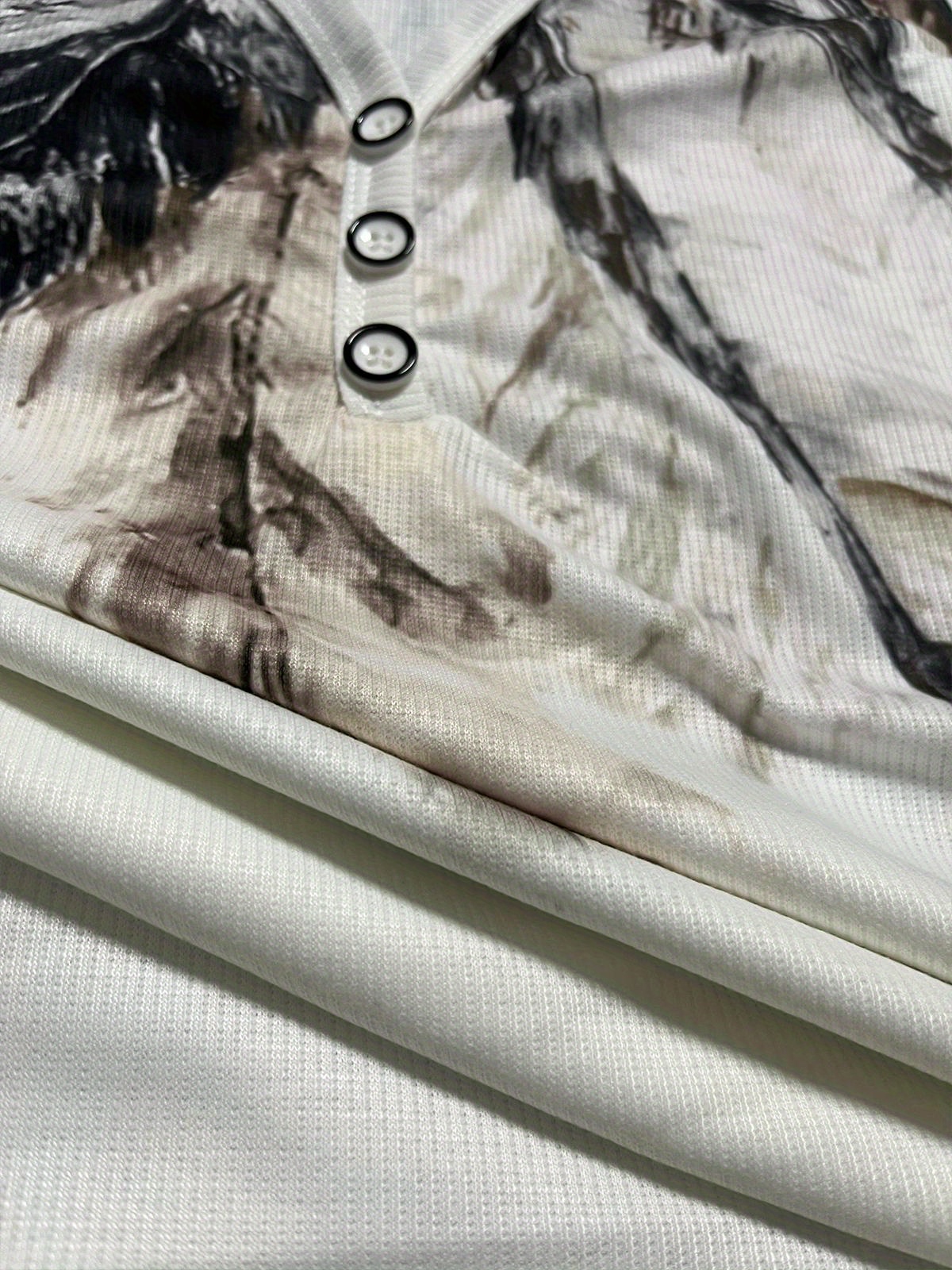 Feather Print Button Front Tank Top Vintage V Neck - Temu Canada