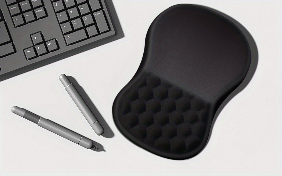 Ergonomic Mouse Pad Wrist Rest Massage Design Wrist Rest - Temu Australia
