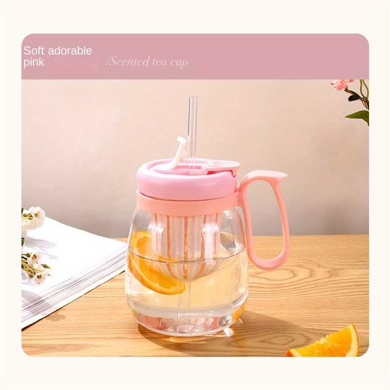 Ultimate Portable Plastic Straw Cup: High Temperature - Temu United Kingdom