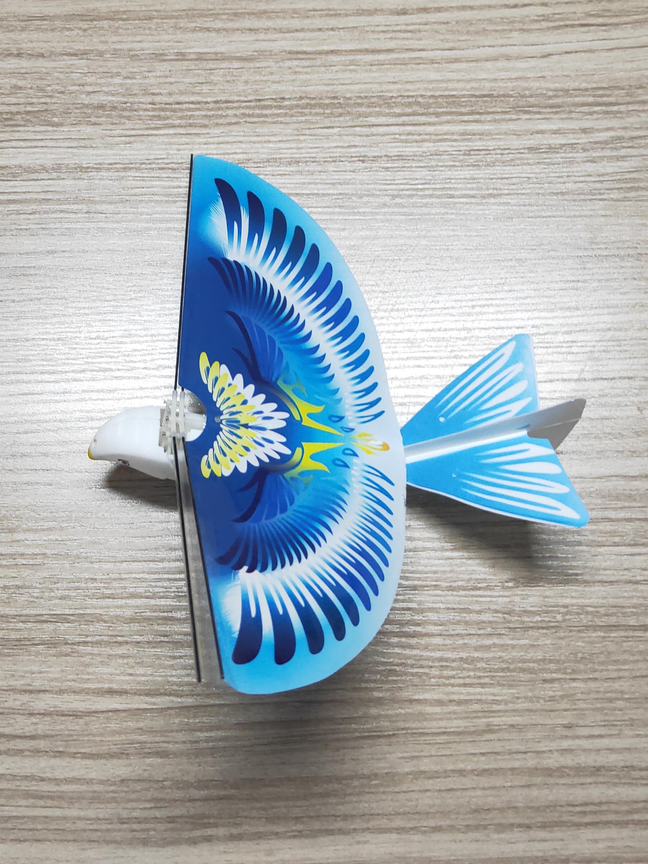 Hand Throwing Space Bird Charging Luminous Bionic Free - Temu Australia