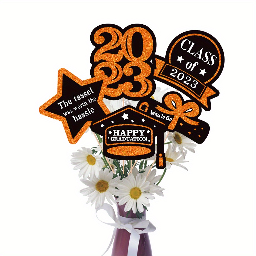 New 2023 Graduation Party Decoration Supplies Vase - Temu Netherlands