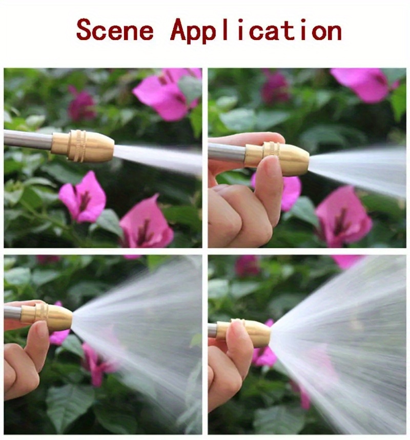 Garden Water Gun Adjustable High Pressure Car Wash Lances - Temu