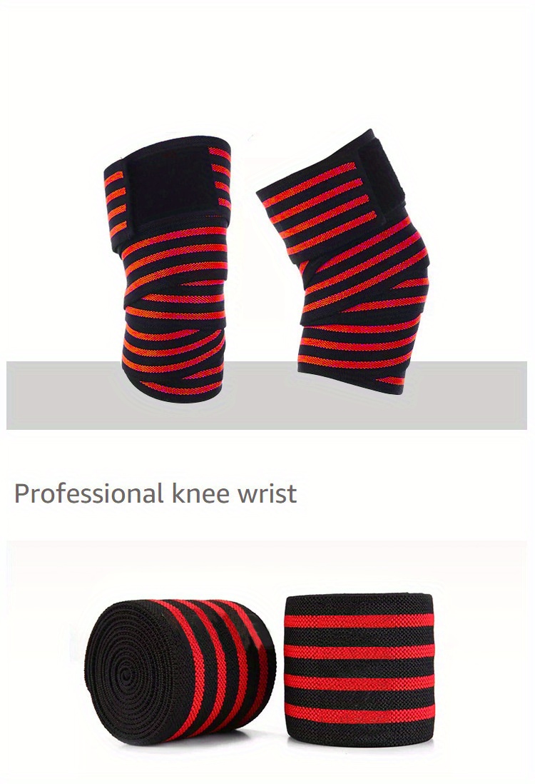 Compression Knee Wraps Running Training Support Protect - Temu Australia