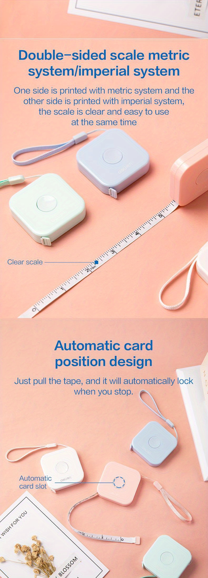 1pc 60inch 79inch measuring tape fabric small tape measure retractable ...