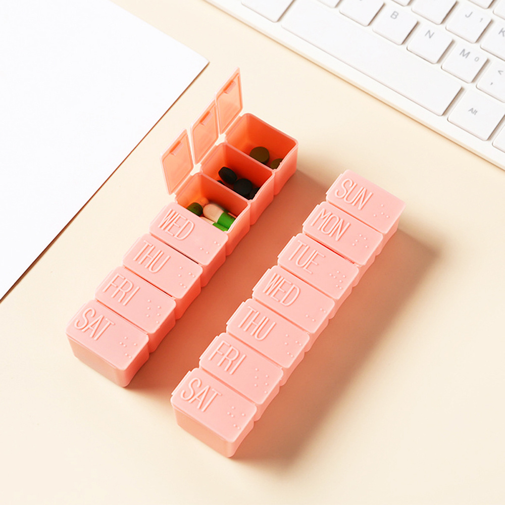 Pill Box Strip Type Household Portable Small Medicine - Temu Norway