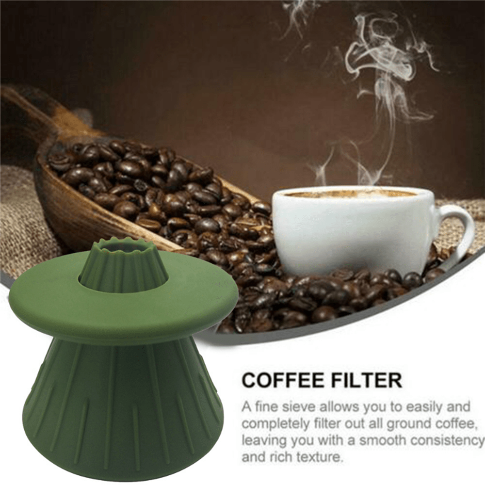 Collapsible Reusable Silicone Coffee Dripper Filter Cone - Temu Ireland