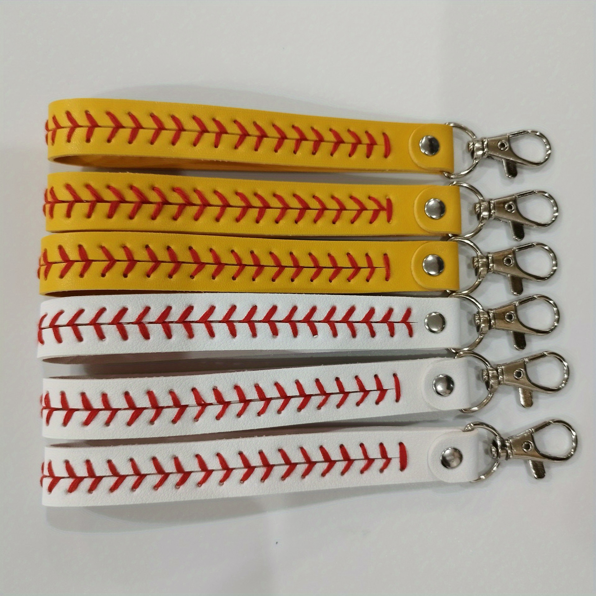 Braided Leather Decor Keychain Minimalist Sporty Keyring - Temu Australia
