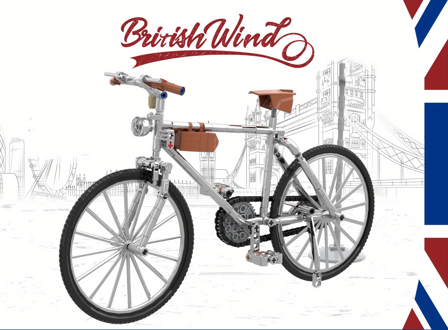 British Vehicle Building Blocks Best Gift For Adult Teens Collectible ...