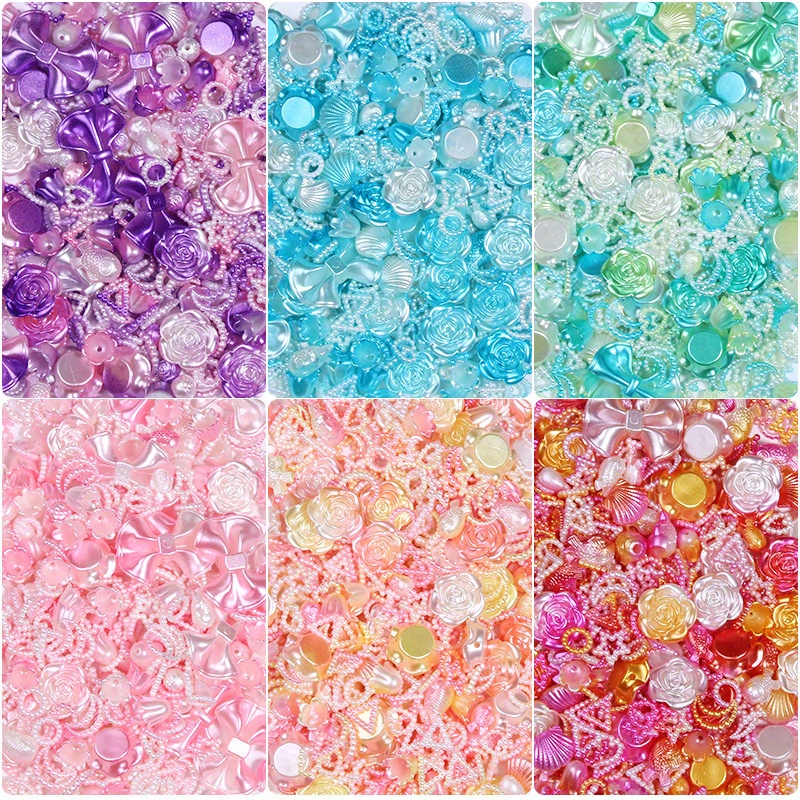 Creative Cute Cartoon Abs Pearl Set - Temu Canada