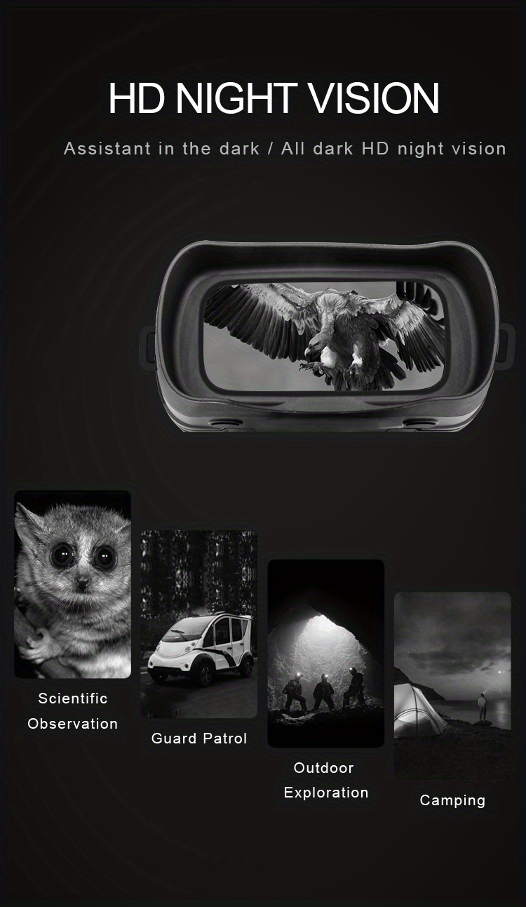 High power Night Vision Binoculars Infrared Camera Hunting - Temu Ireland