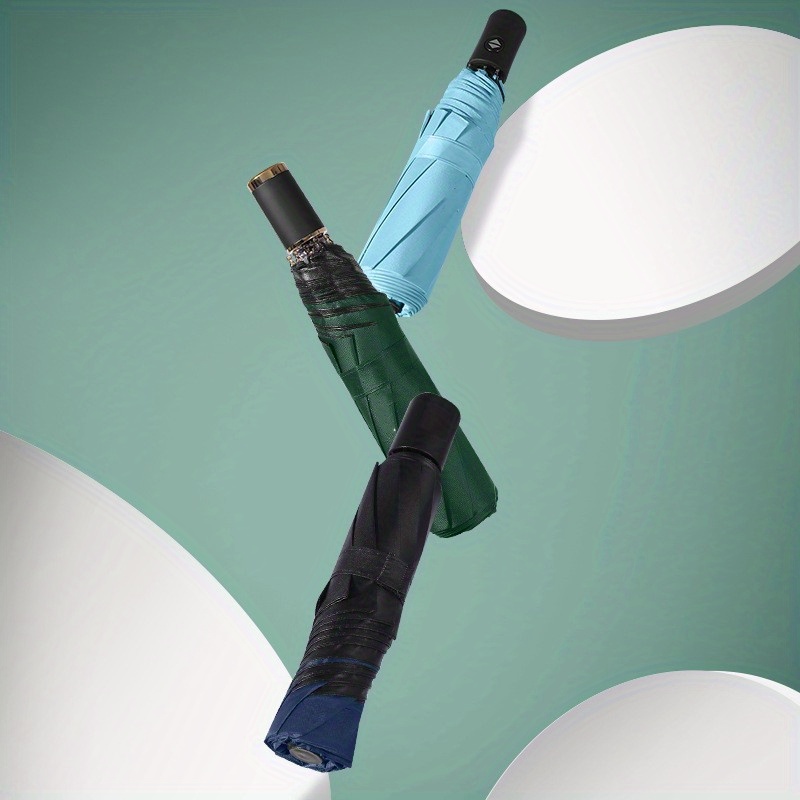 Automatic Umbrella Female Folding Parasol Sun - Temu