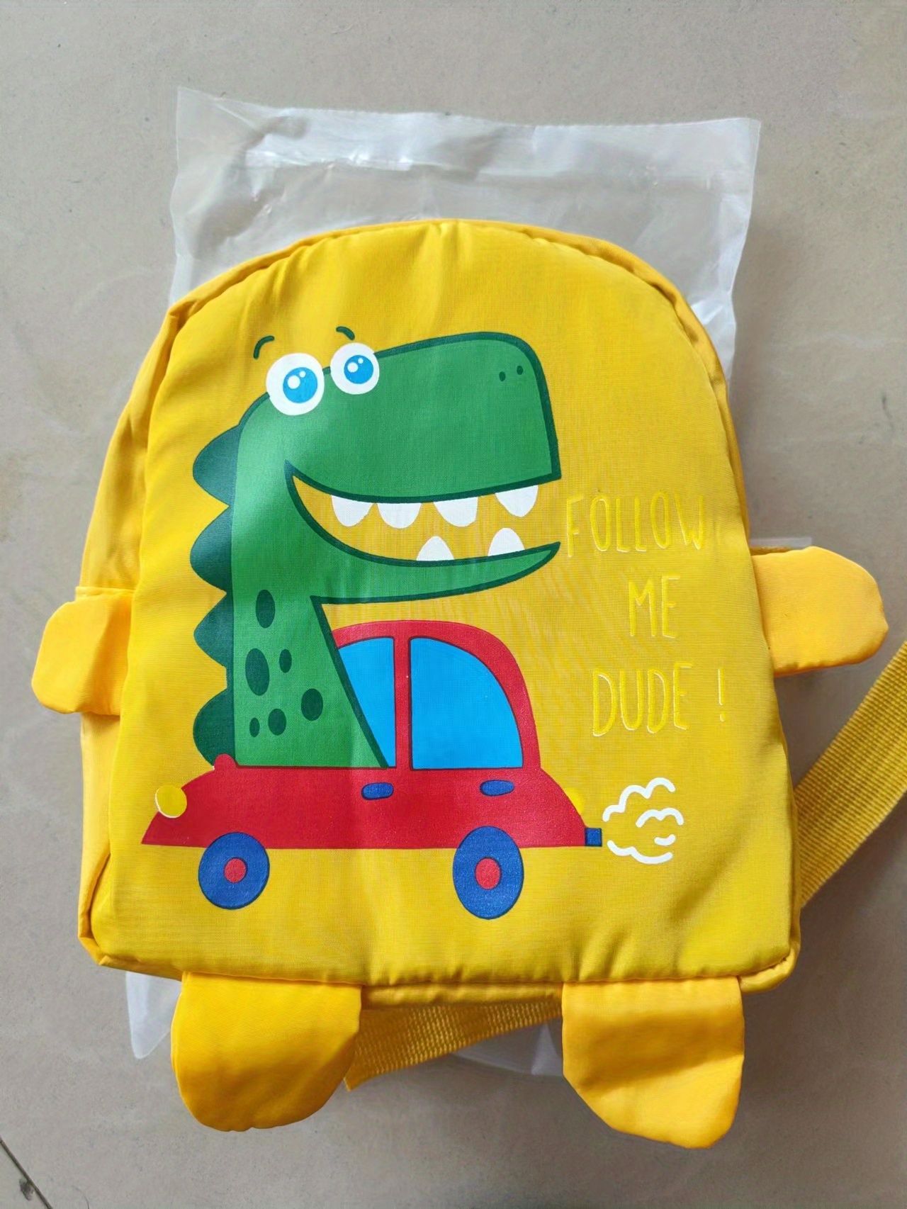 Pre-school Knapsack Strap Traction Cute Cartoon Children's Schoolbag ...