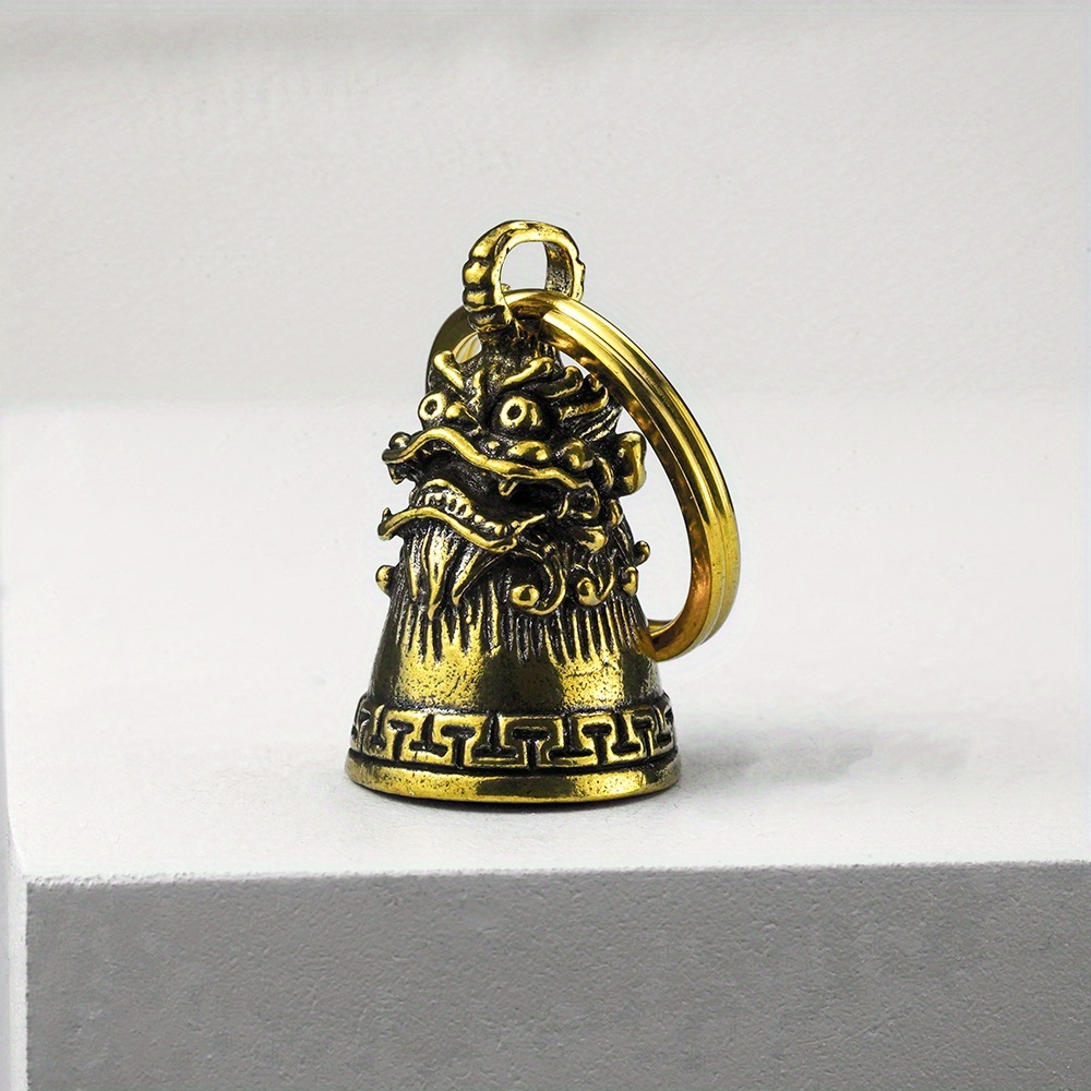 Brass Chinese Keychain Pendant Christmas Decoration Keyring Hanging ...