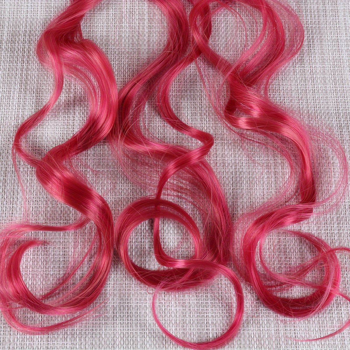Y2k Wine Red Curly Clip in Hair Extensions Long Wavy - Temu United