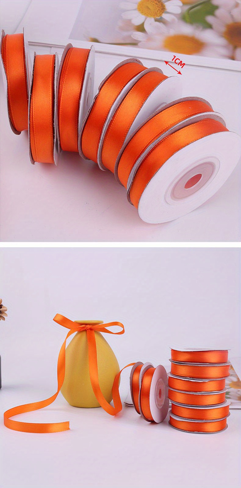wedding handmade ribbon polyester ribbon colorful webbing - Temu