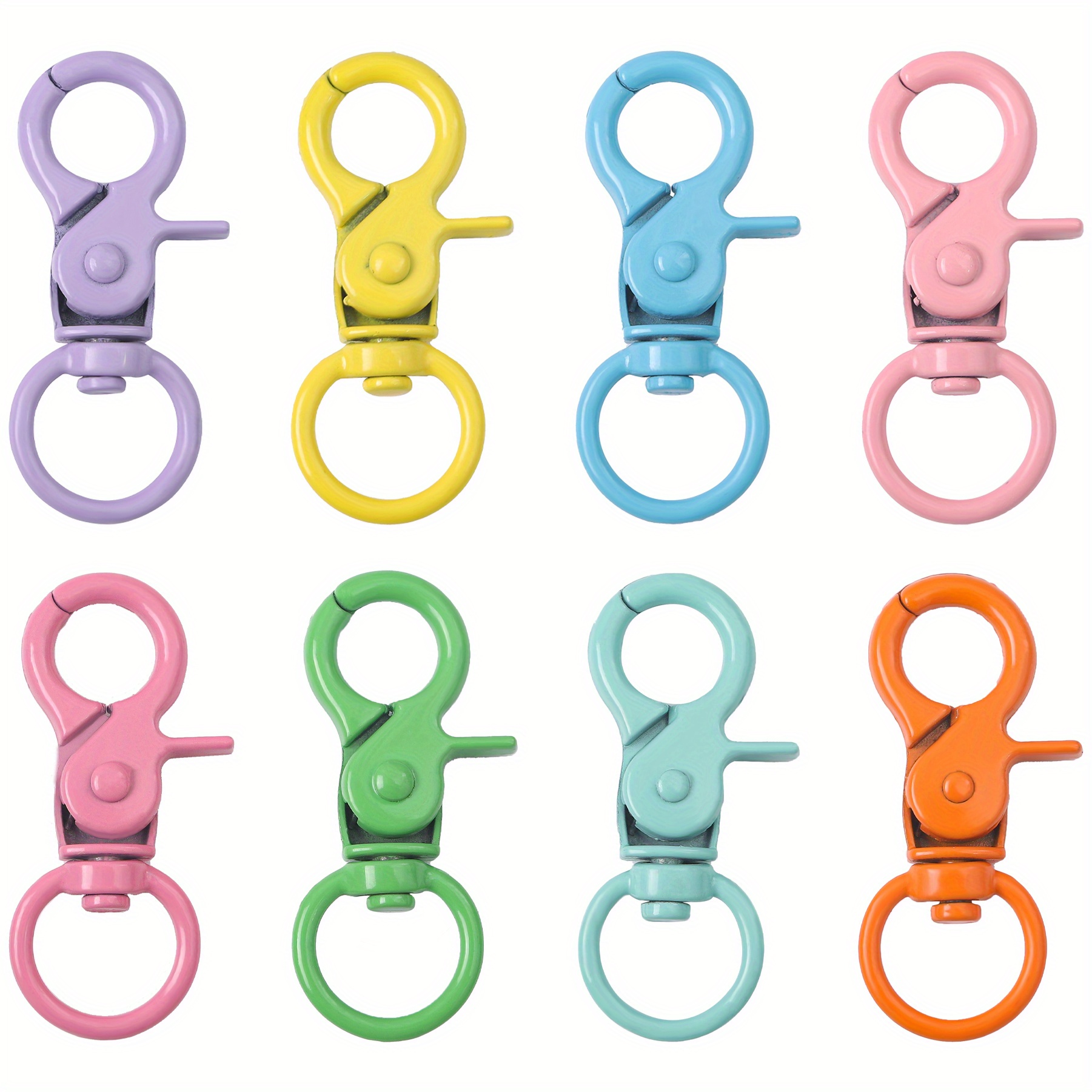 Alloy Spray Paint Keychain Dog Buckle Lobster Clasp Swivel - Temu Norway