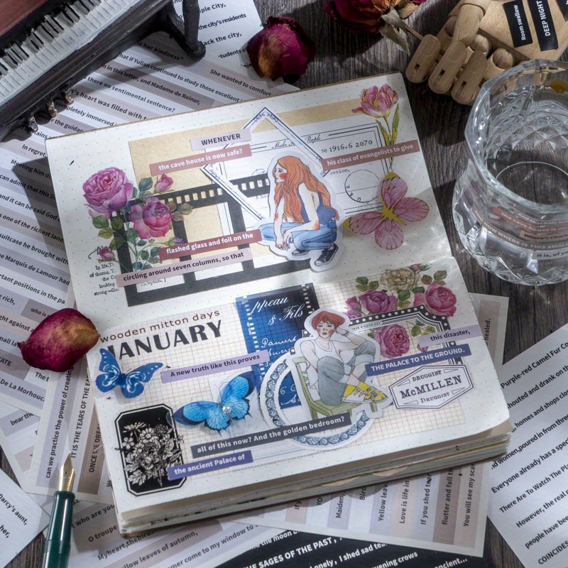 English Sticker Set Creative - Temu United Kingdom