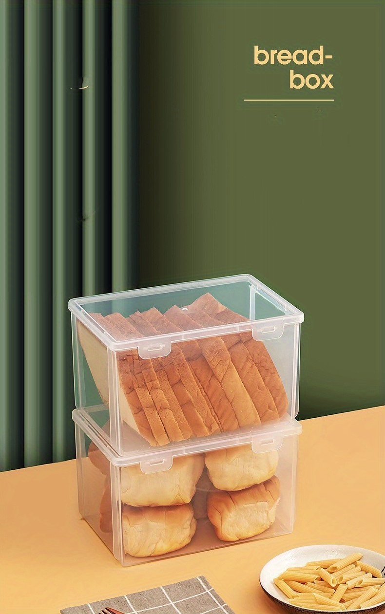 Clear Bread Box Household Fresh keeping Box Food Grade - Temu Australia