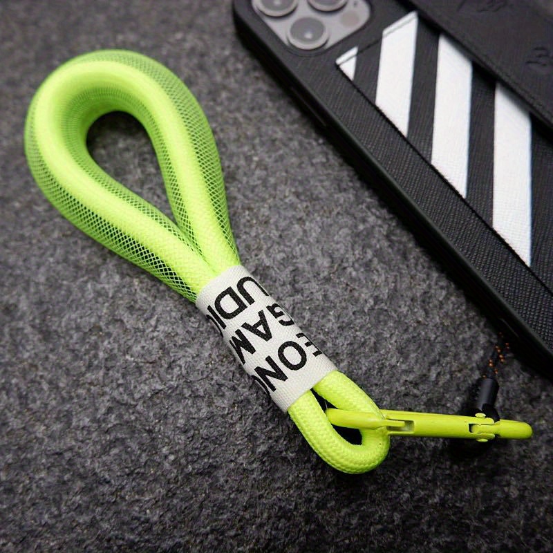 Cord Car Key Pendant Fluorescent Color Mobile Phone - Temu Netherlands