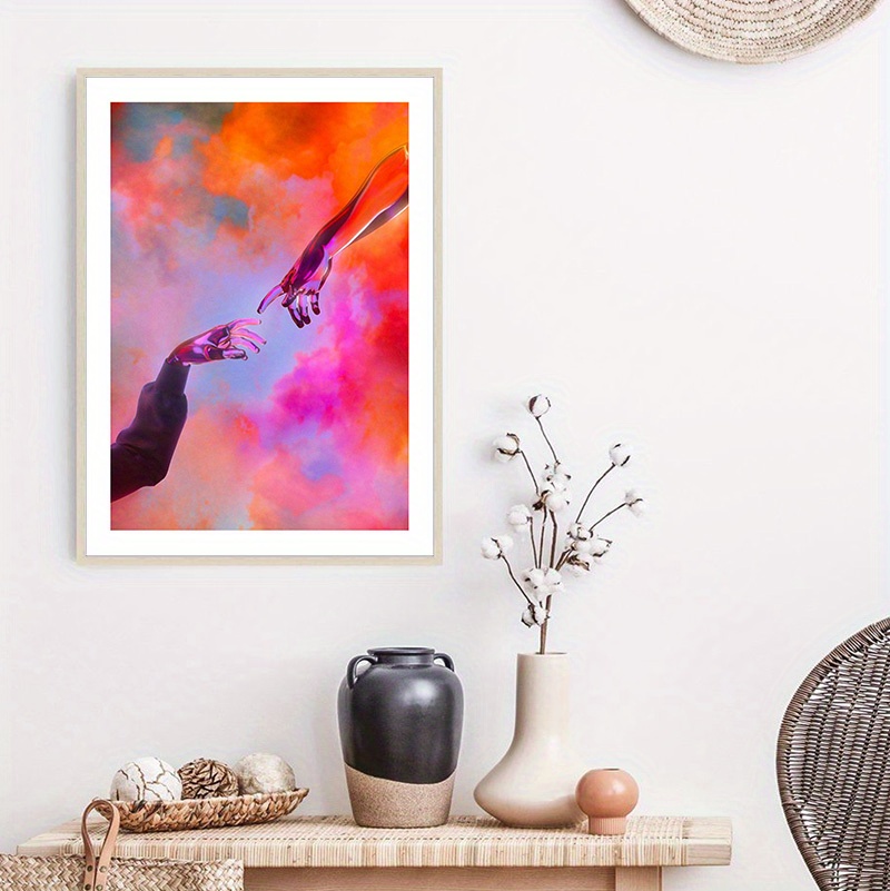 1pc Nordic Poster Spray Painting Painting Core Landscape For Living ...