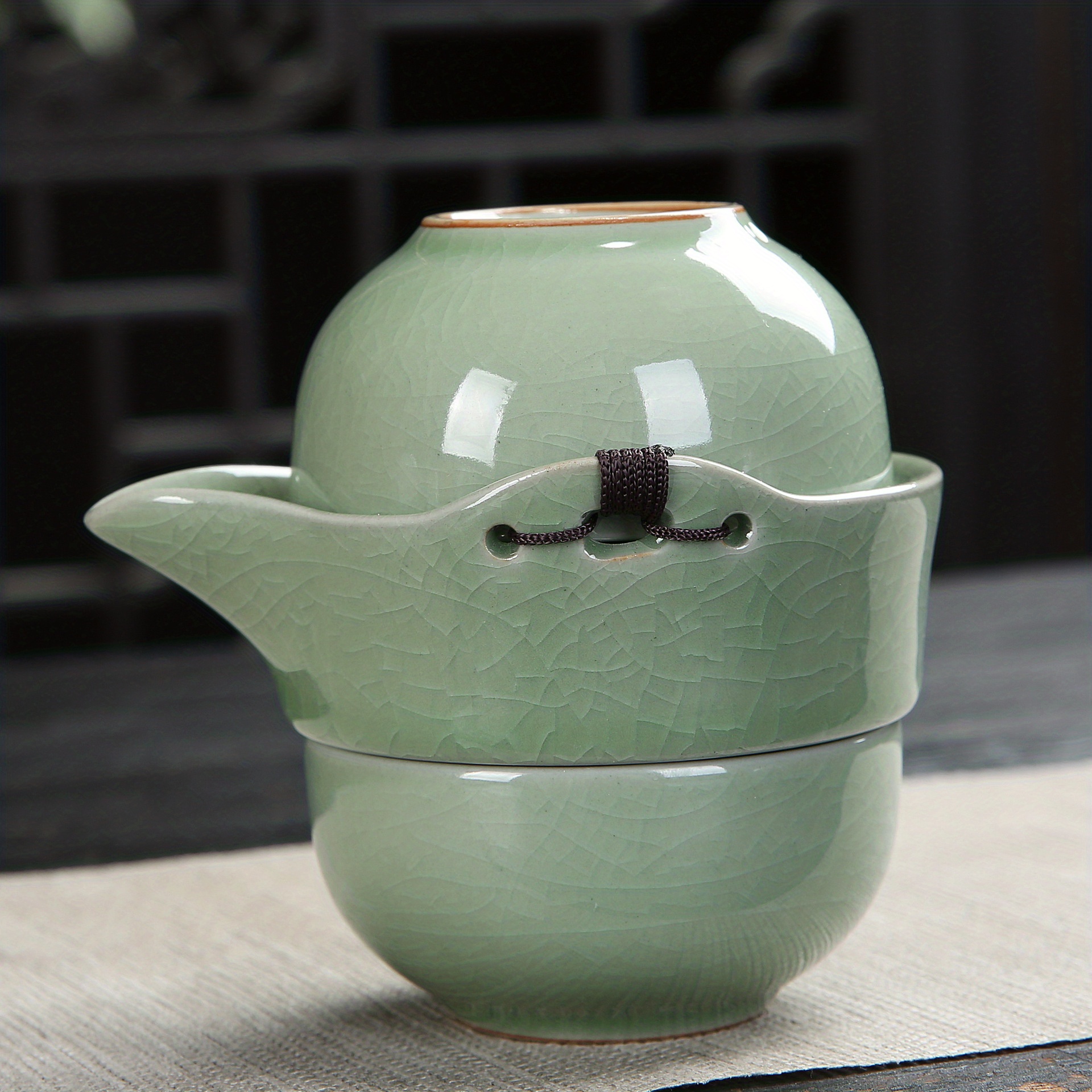 Tea Set Travel Tea Set Chinese Fu Ceramic Teapot - Temu Australia