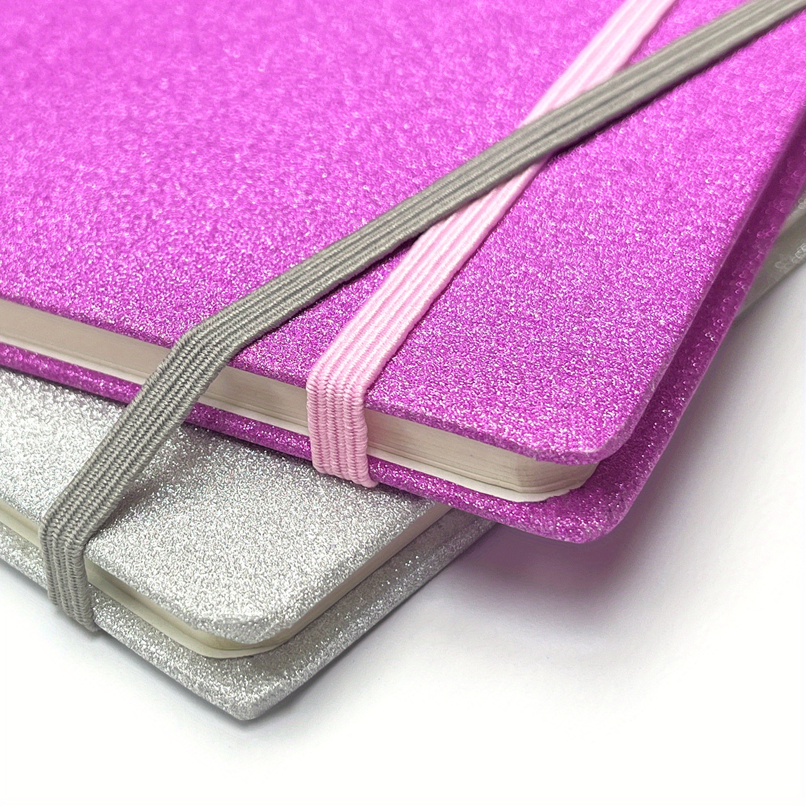 sparkle small glitter notebooks 160 lined pages - Temu Canada