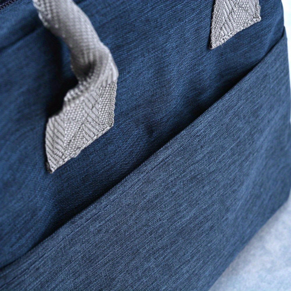 1pc Portable Lunch Bag With Should Strap Handle Cooler Bag - Temu ...