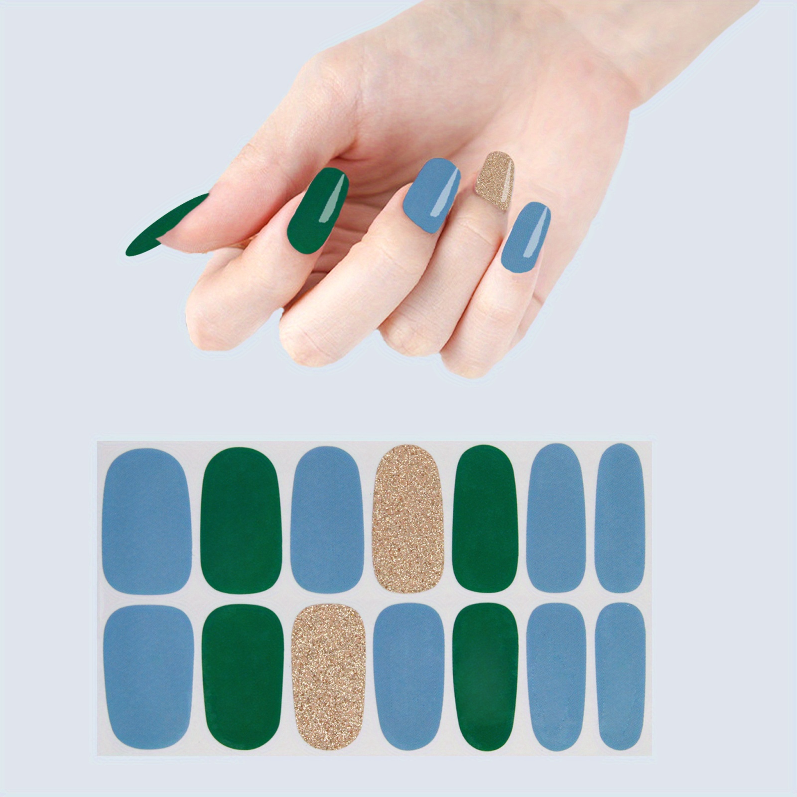 nail polish stickers solid color self manicure - Temu Australia