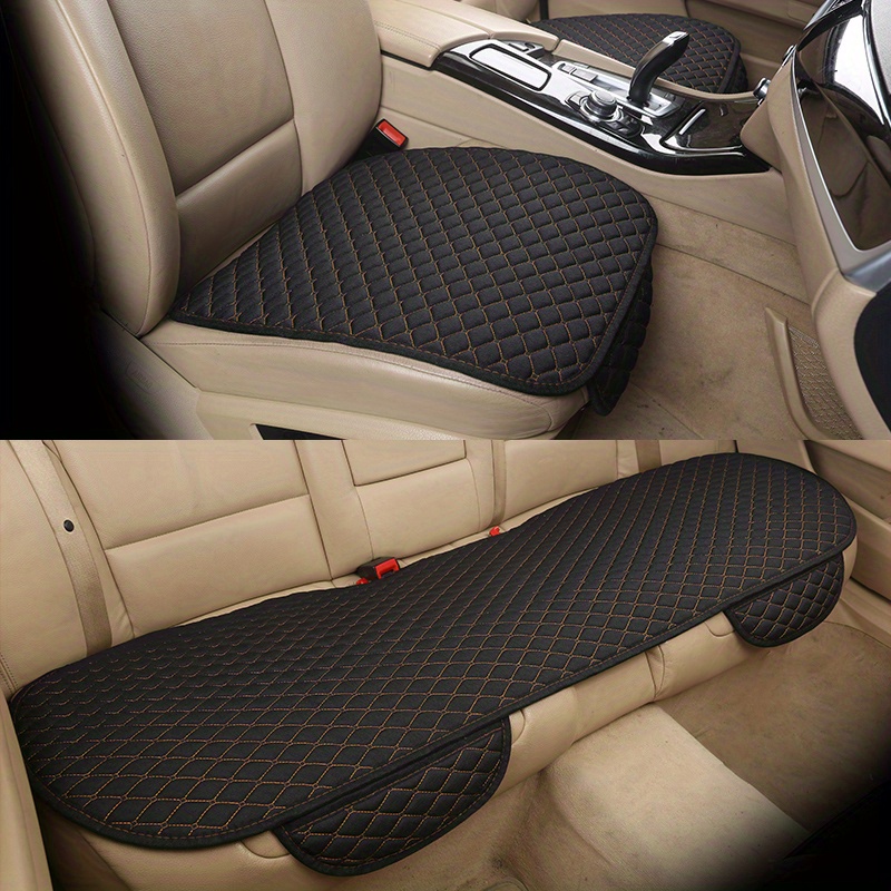 Car Seat Covers Upgrade Car Interior Comfort Universal Flax - Temu ...