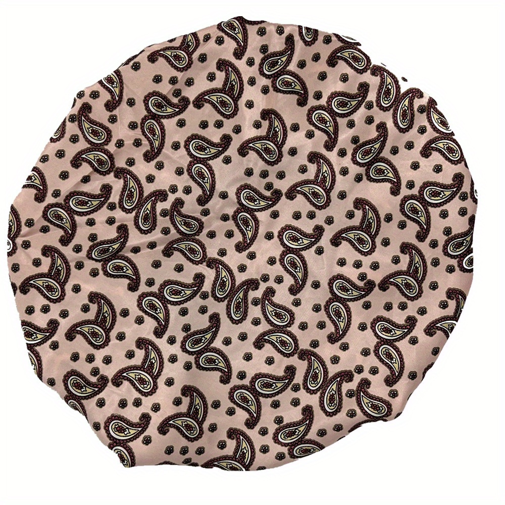 Satin Sleep Cap Hair Wrap Colourful Silk Bonnet Xl - Temu Ireland