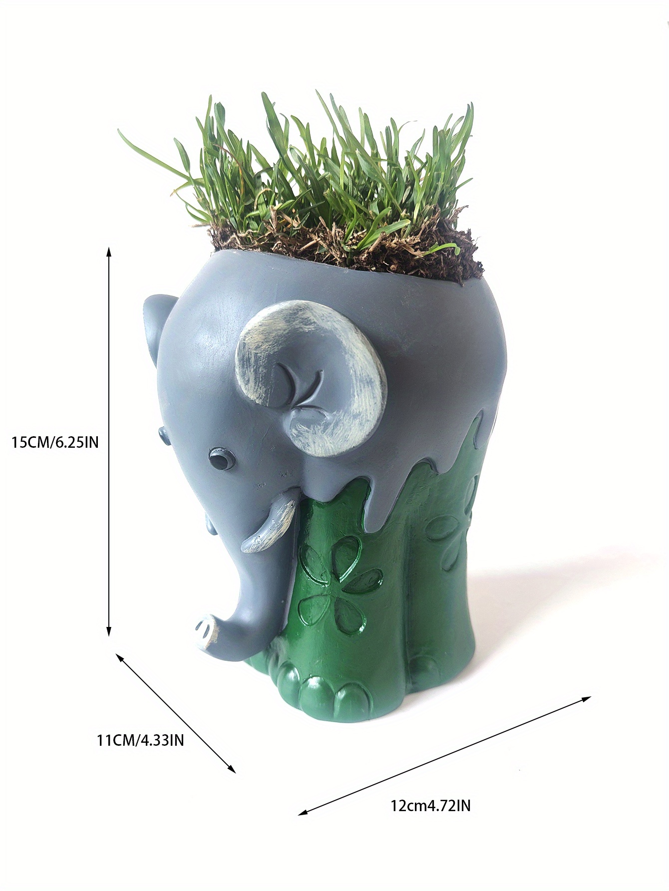 Decorative Home Garden Centerpiece Utility Planter Elephant - Temu Ireland