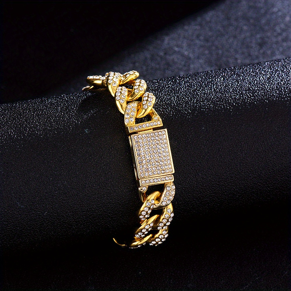 cuban link chain miami cuban necklace - Temu Australia