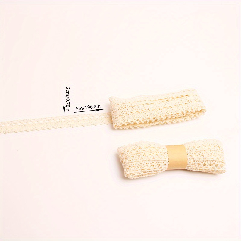 One Roll Diy Cotton Lace Clothing Shoe Cap Curtain - Temu New Zealand