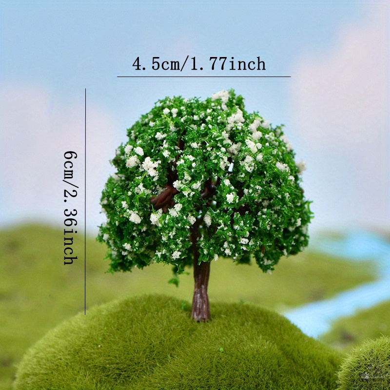 1pc Simulation Flower Tree Bonsai Accessories Materials Micro Landscape ...