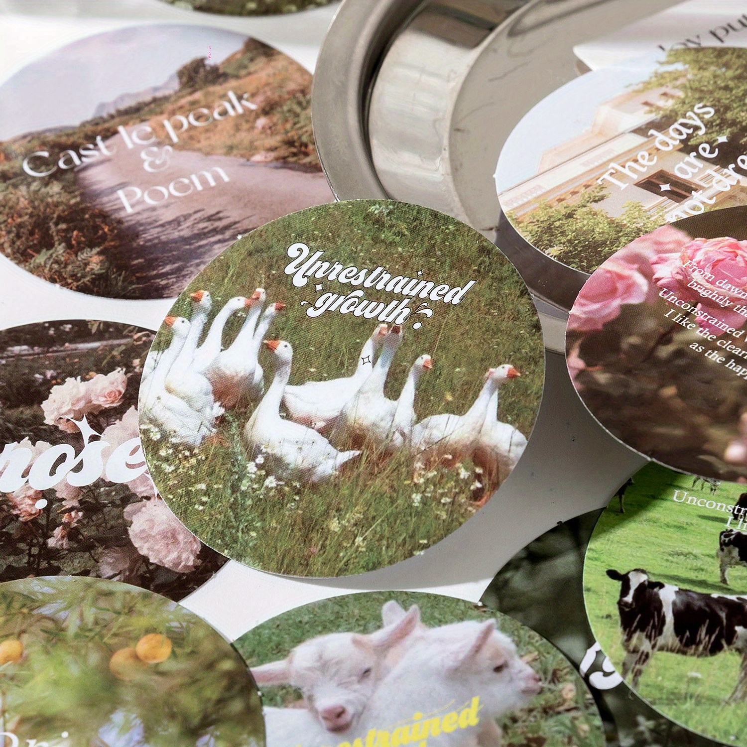 Literature Art Stickers Pack Decorative Collage Diary Album - Temu ...