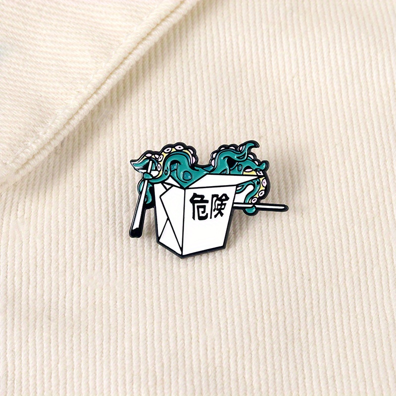 Octopus Tentacles Enamel Anime Pins Custom Dangerous - Temu Australia