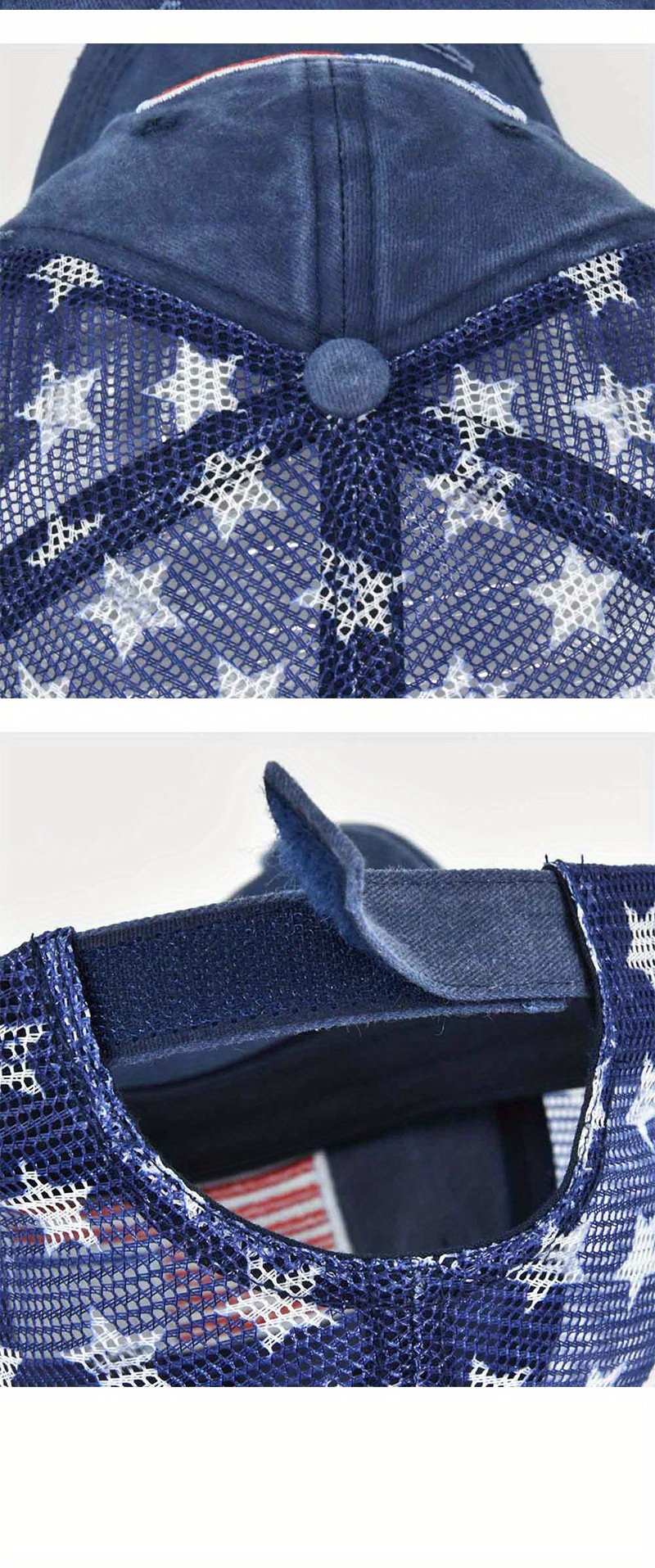 1pc Unisex Mesh Breathable Adjustable Casual Baseball Cap ...