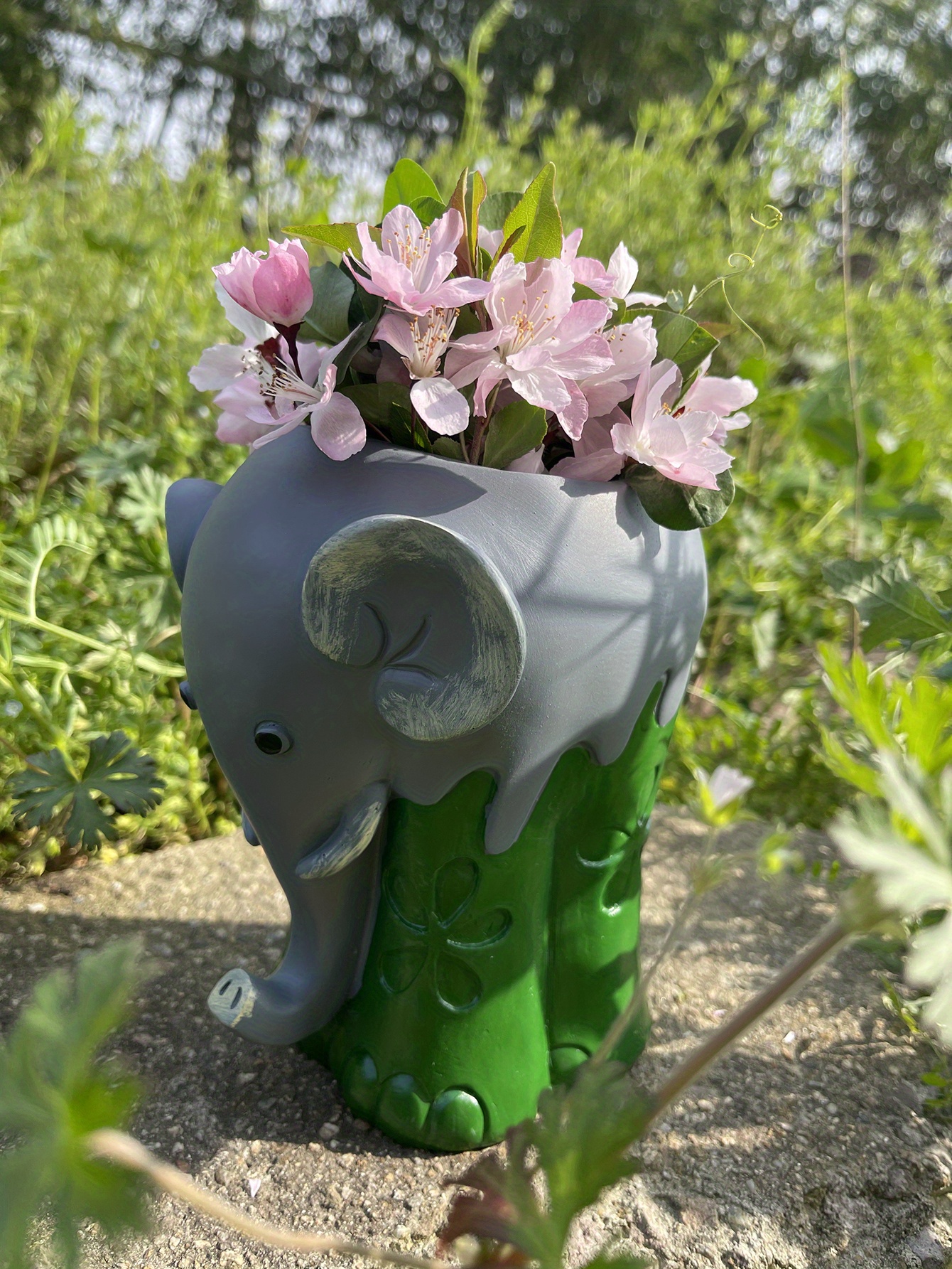 Decorative Home Garden Centerpiece Utility Planter Elephant - Temu Ireland