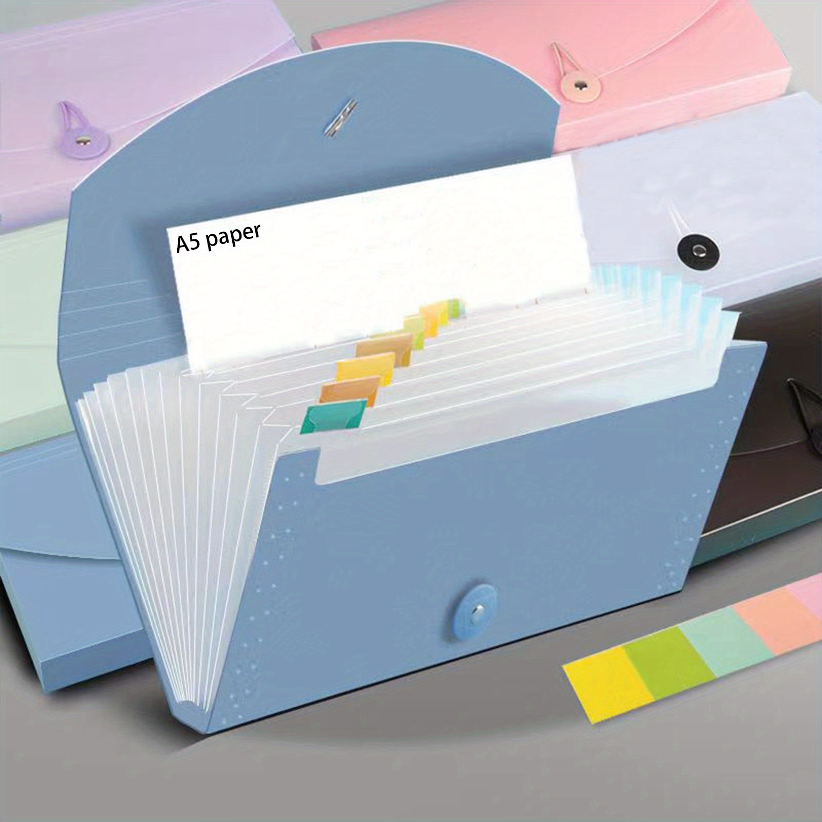 morandi color layer organization clip bill receipt - Temu Canada