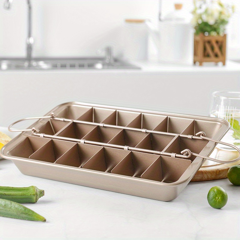 1pc Kitchen Baking Utensils Solid Bottom Brownie Baking Pan Square Non ...