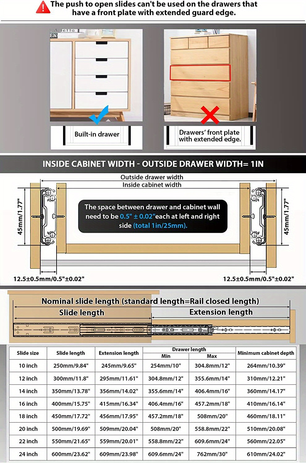 Full Extension Noiseless Heavy Duty Ball - Temu
