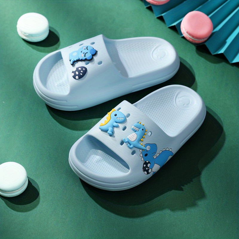 Boys Girls Dinosaurs Assorted Colors Slides Non slip Novelty - Temu ...