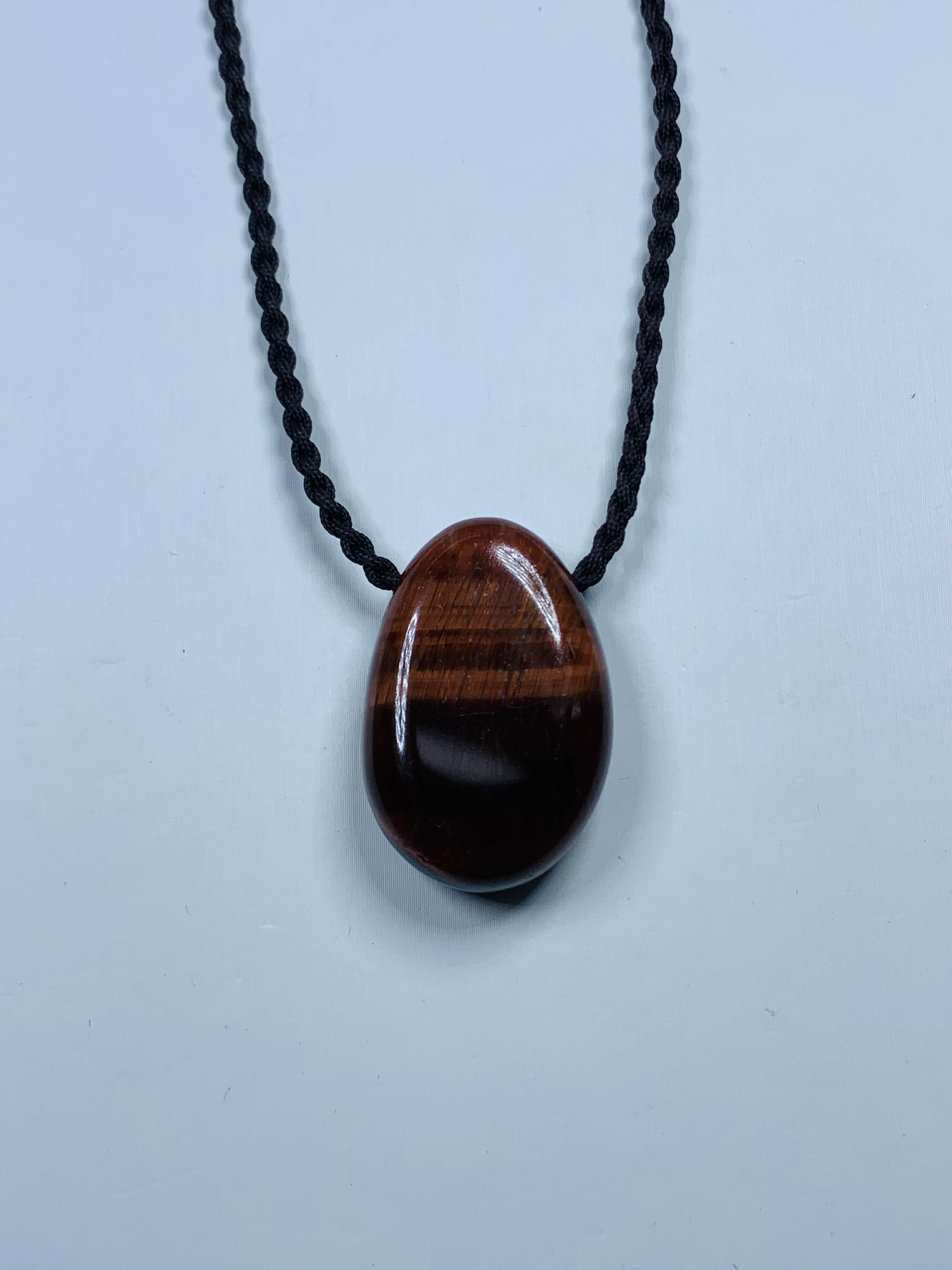 natural tiger eye stone pendant massage stones loose - Temu Norway