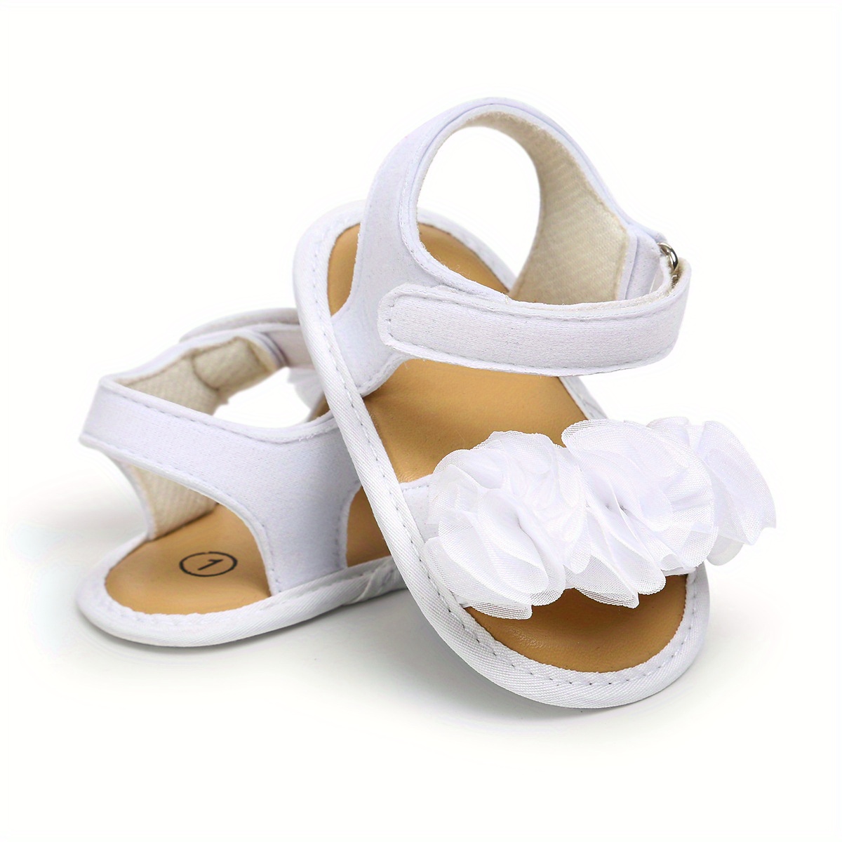 Baby Girls Trendy Lace Slide Slip Sandals Adjustable Hook - Temu United Kingdom