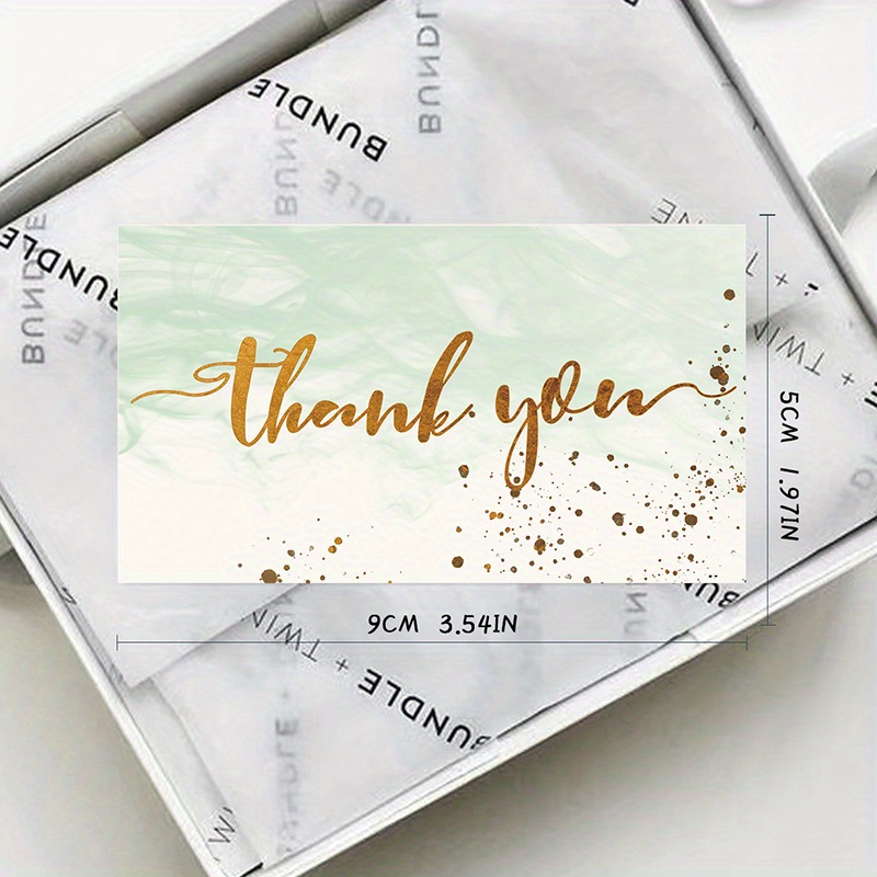Thank Cards Thank Notes Small Business Wedding Gift Cards - Temu
