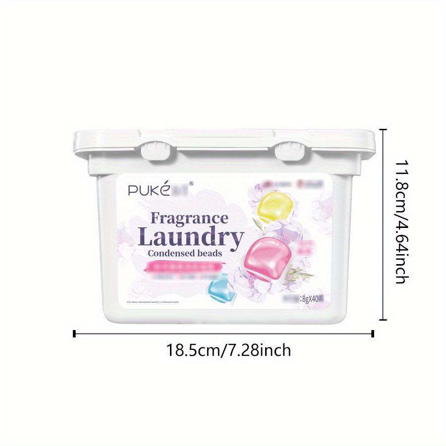 10 40pcs Fragrance Laundry Gel Beads Lanudry Cleaning Supplies 8g Pc ...