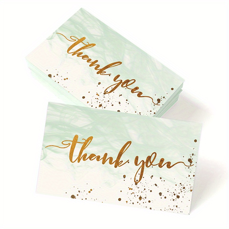 Thank Cards Thank Notes Small Business Wedding Gift Cards - Temu