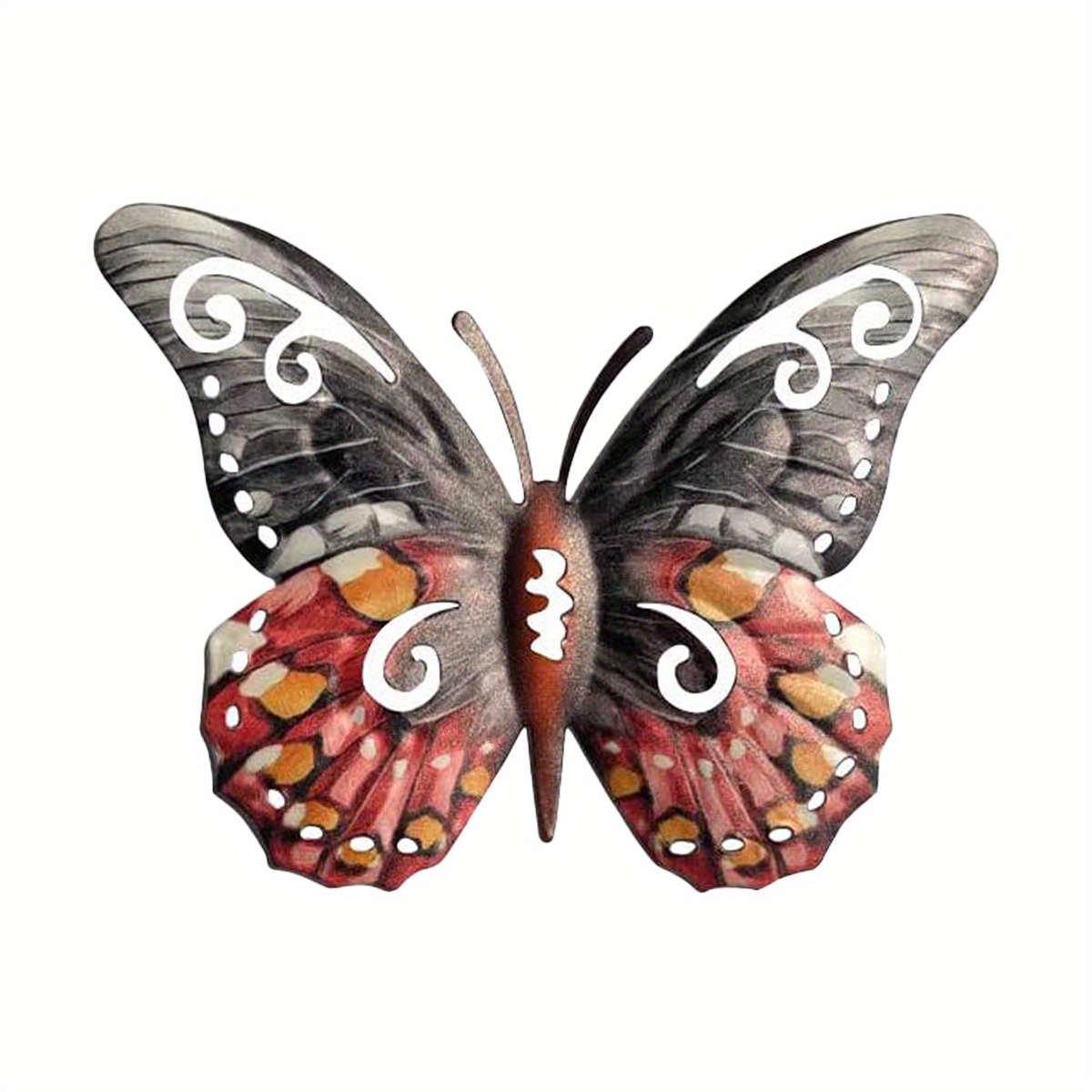 beautiful 3d metal butterfly wall decor garden - {region_name}