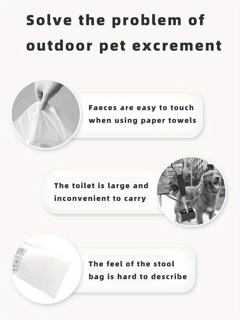 Foldable Cardboard Dog Poop Scooper Outdoor Portable Paper - Temu Australia