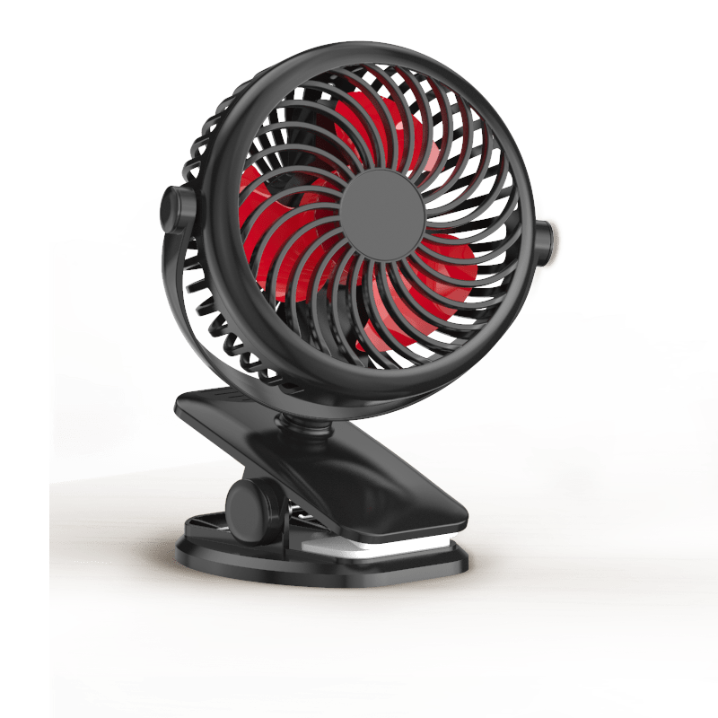 New Clip On Small Fan Portable Student Home Bedside Office Desktop Mini ...